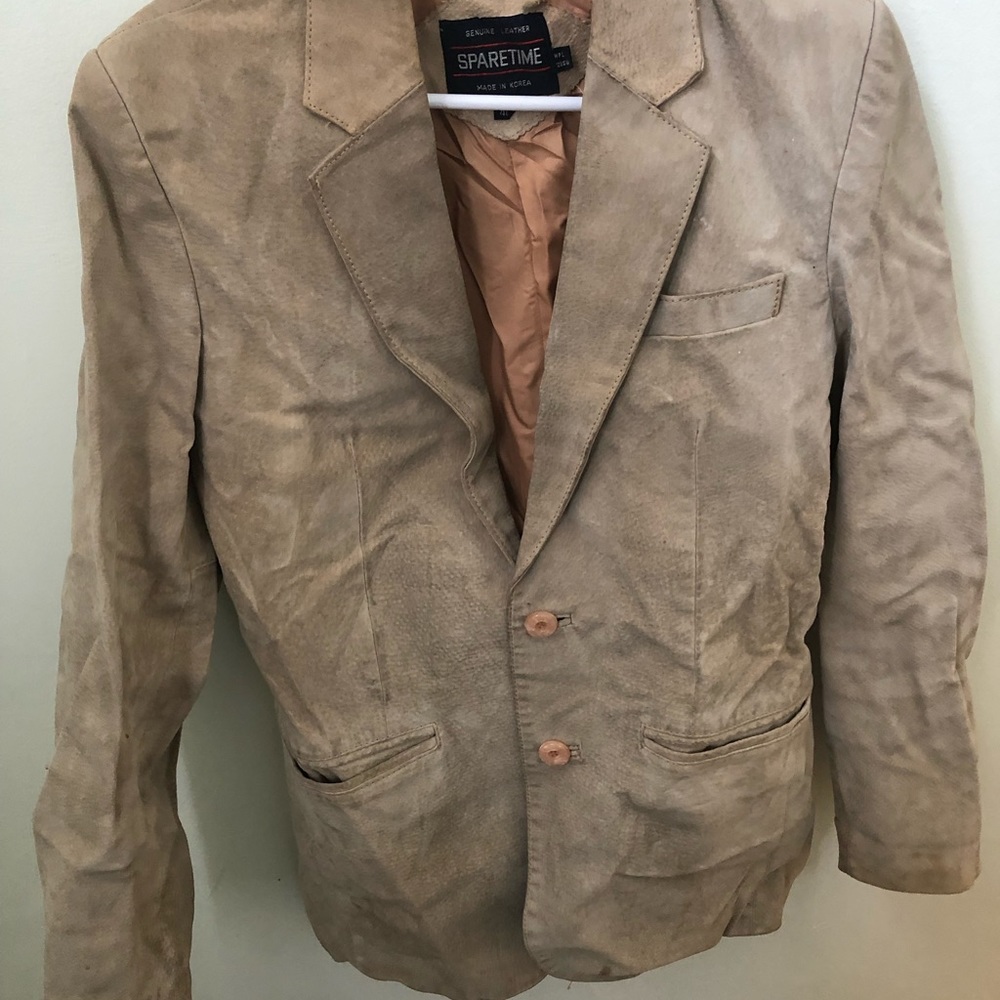 Original Early 1970’s Pig Skin Leather Jacket - Gem